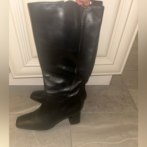 Naturalizer | Shoes | Naturalizer Black Heeled Boots | Poshmark